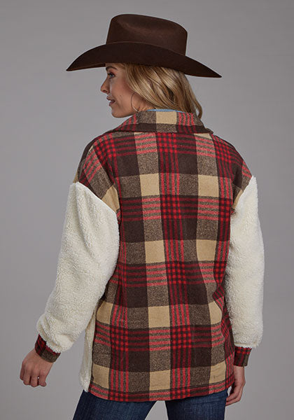 Roper Womens Polar Fleece Shirt Jacket 03-098-0119-6625 – Boondocks ...