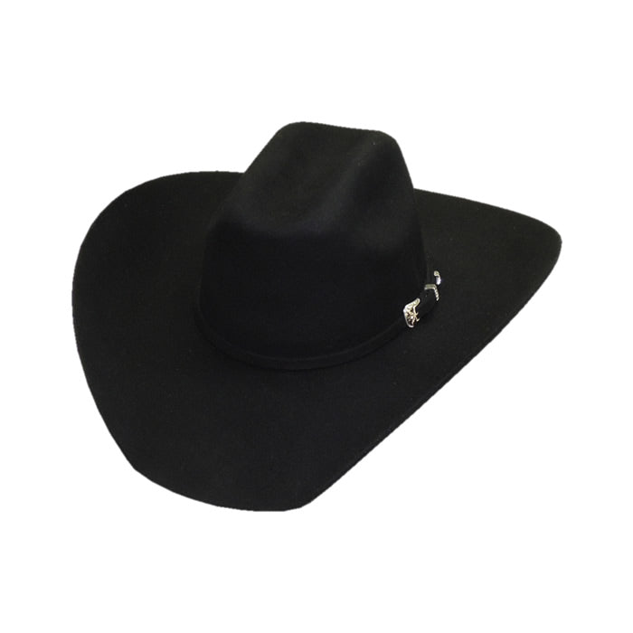 Dallas Hats Mens Black Wool Felt Cowboy Hat MAV1 BK – Boondocks Western ...